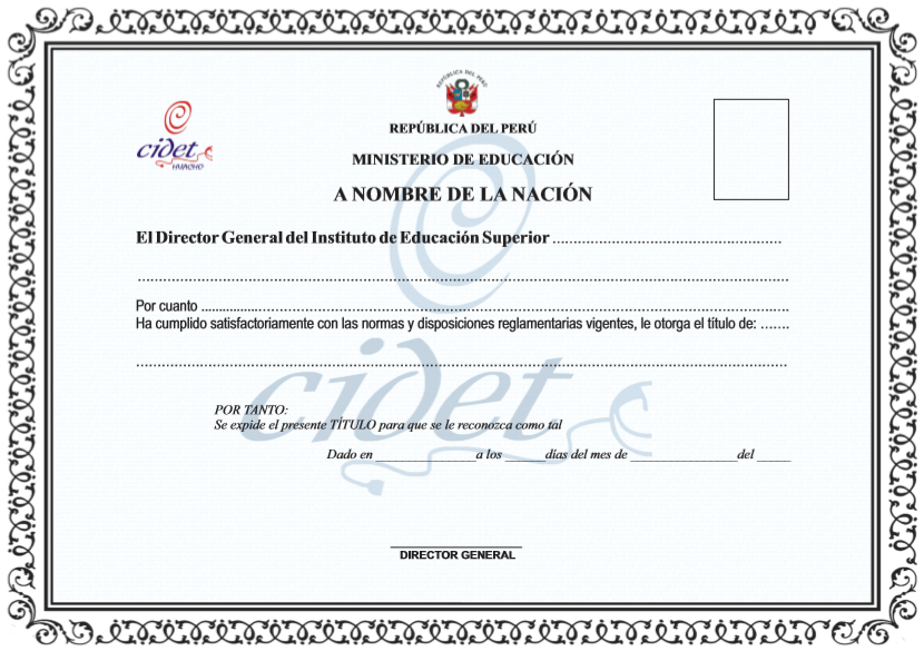 Instituto Cidet | Huacho